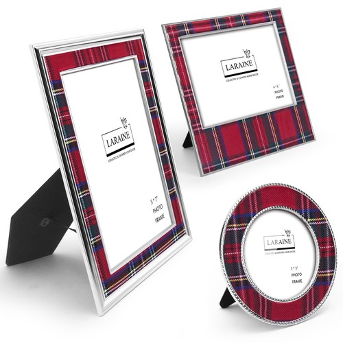 Picture Photo Frame 3-color Plaid Metal High Definition Display ...