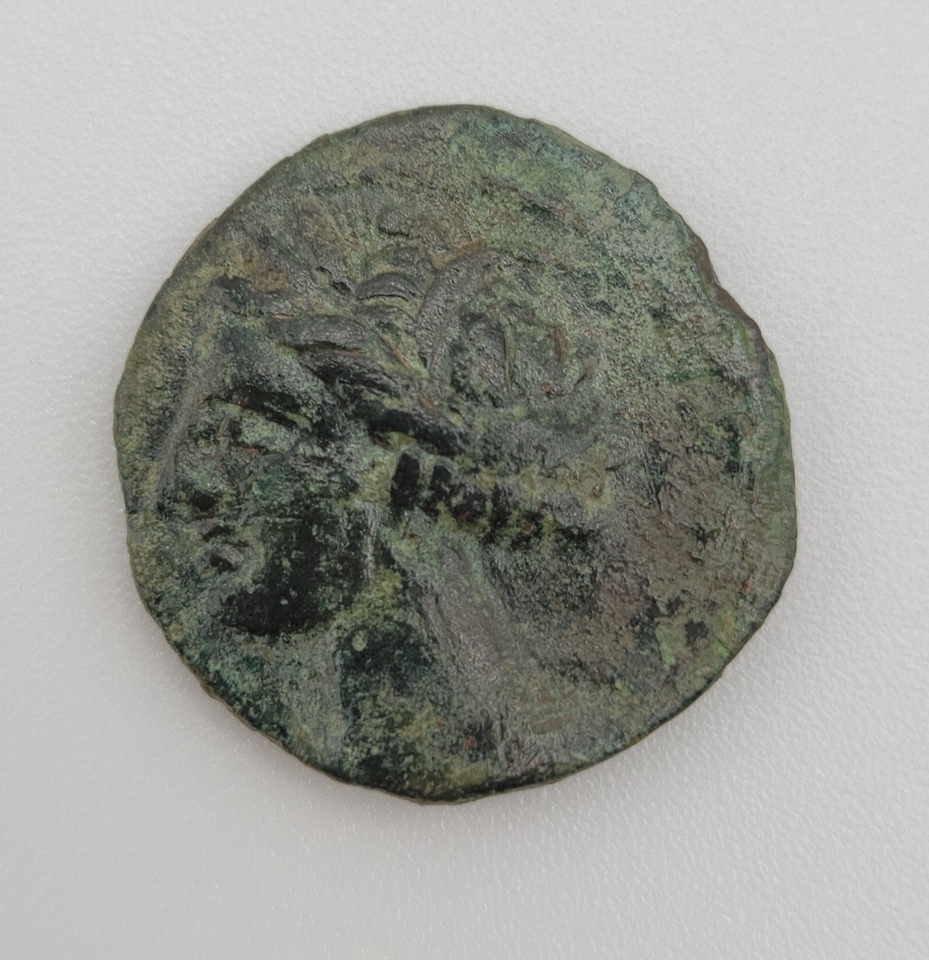 Ancient Carthage Coin c. 300–264BC Tanit & Horse | First Punic War 18mm ...