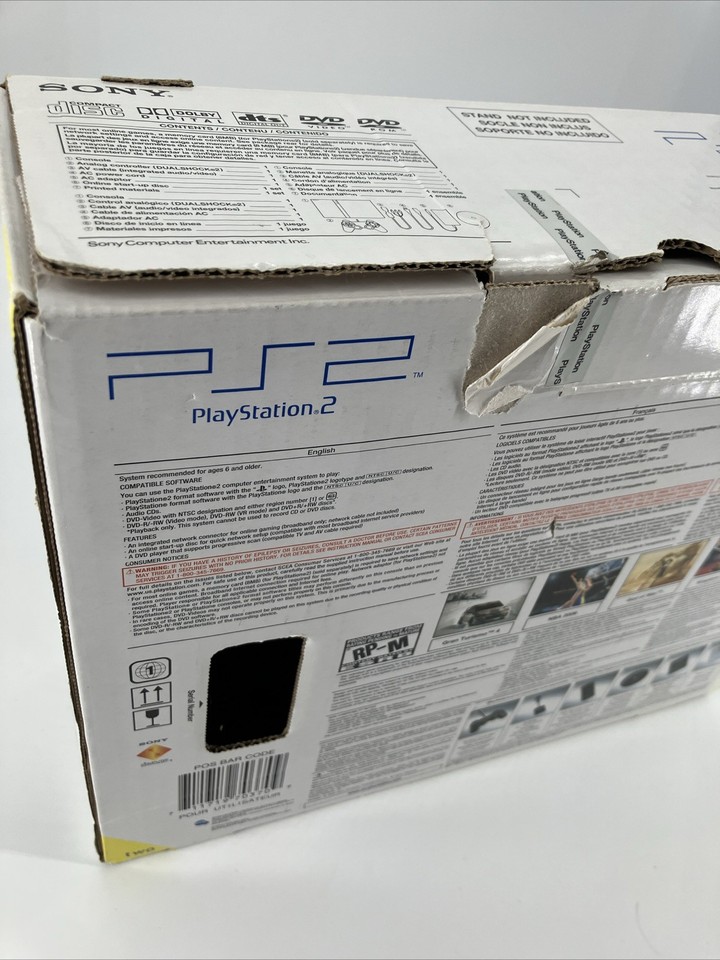 Sony PlayStation 2 PS2 Slim SCPH-77001 Game System Console BOX ONLY | eBay