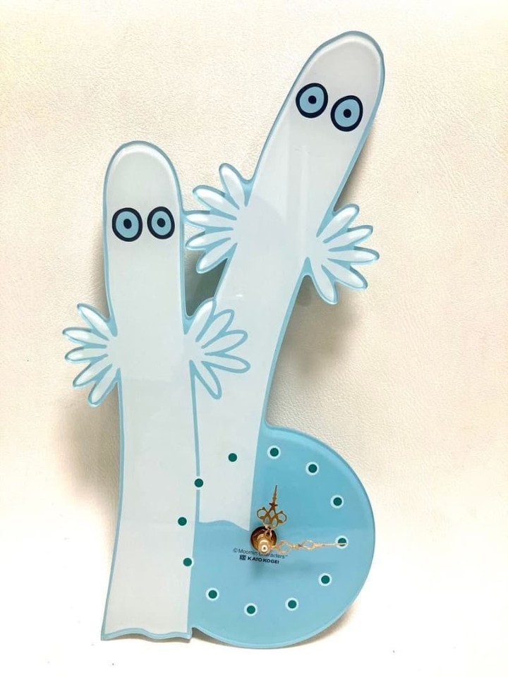 Moomin Nyoronyoro Wall Clock, Cartoon Character, Battery Operated | eBay