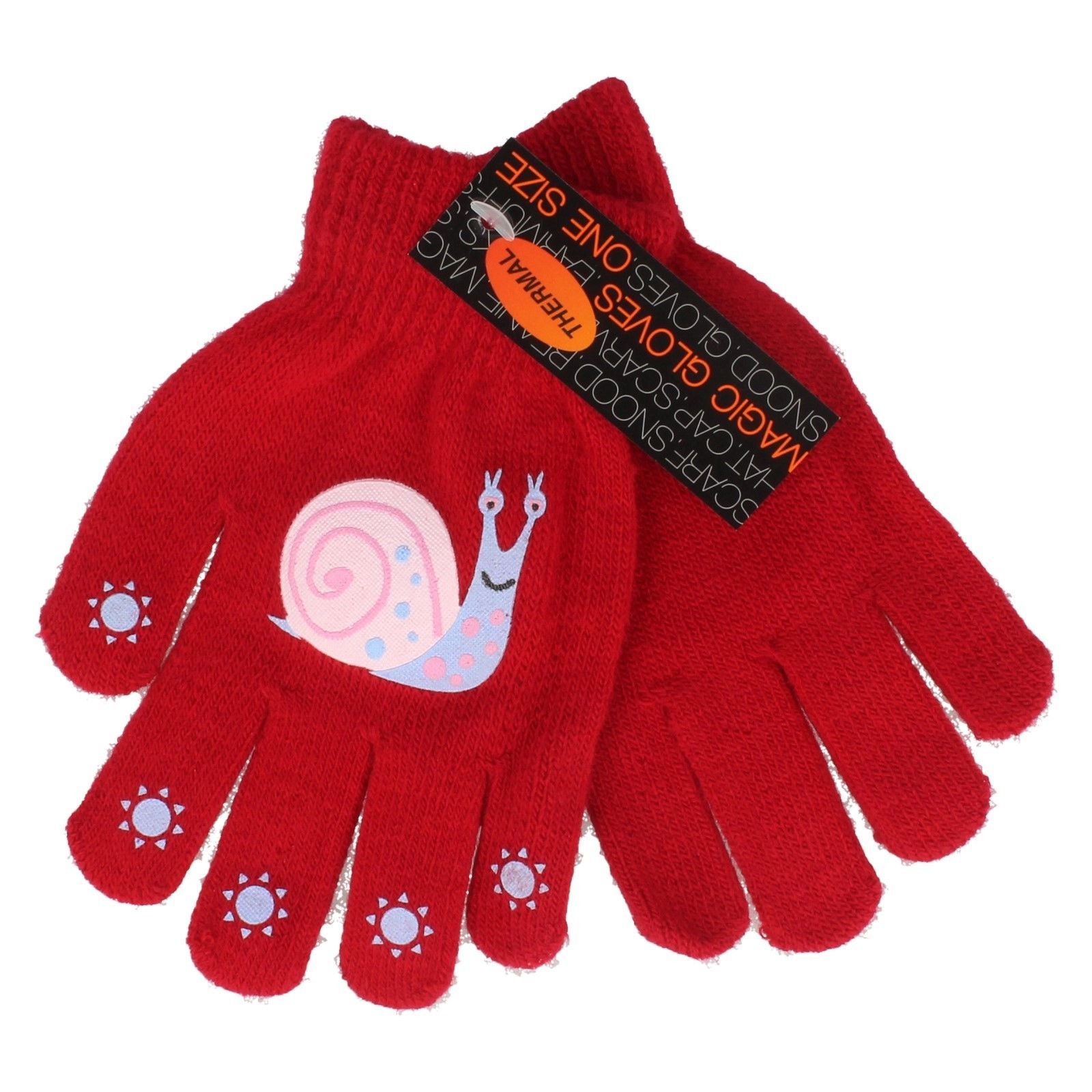 Girls RJM One Size Thermal Magic Gripper Gloves - GL108/33377 | eBay ...