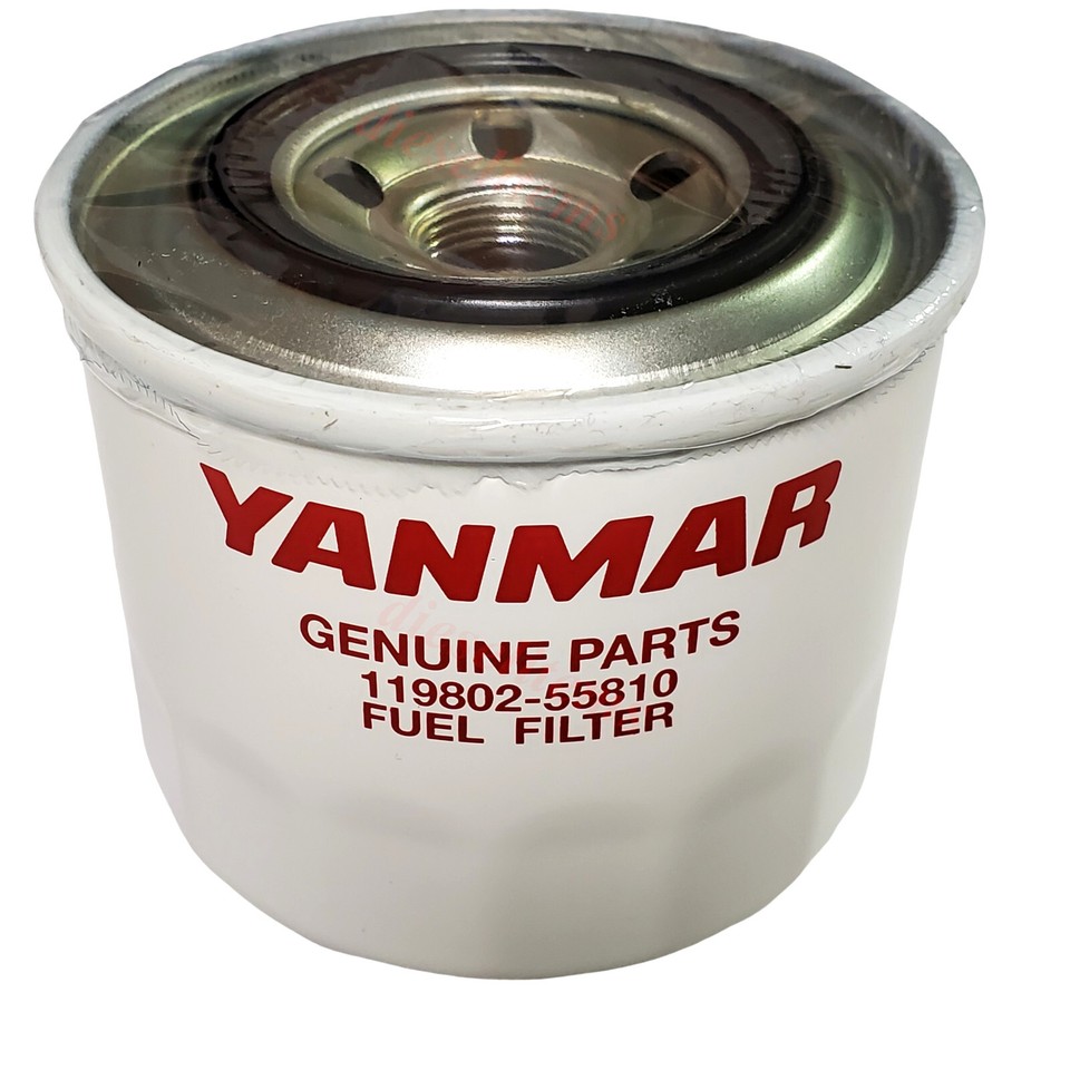 OEM YANMAR 119802-55810 Fuel Filter replaces 119802-55801 SX3100 Ex2900 ...