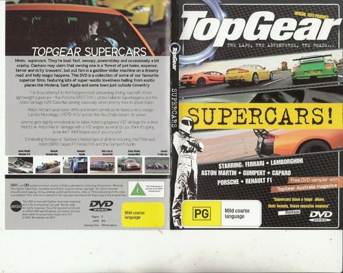 Top Gear-Supercars-2002-TV Series UK-[50 Minutes]-Car TG-DVD | eBay