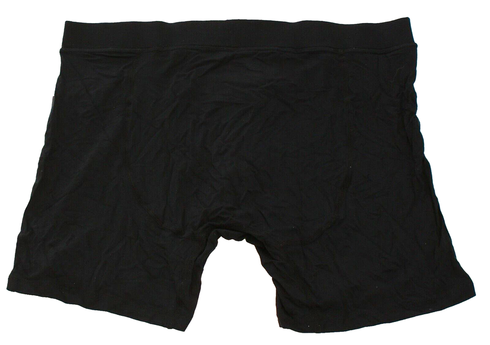 New Balance Men's XL Black Modal 6" Boxer Brief Horizontal Fly | eBay