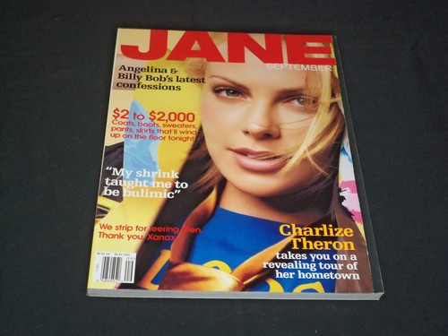 2001 SEPTEMBER JANE MAGAZINE - CHARLIZE THERON - SP 3651 | eBay