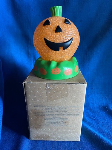 Avon Nite Bright Pumpkin Jack O Lantern Halloween Light Up Decoration ...