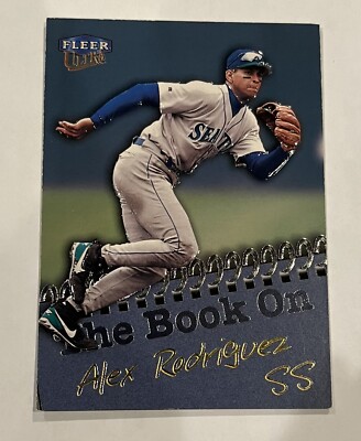 1999 Fleer Ultra The Book On: # 20 Alex Rodriguez NM-MT OR BETTER ...