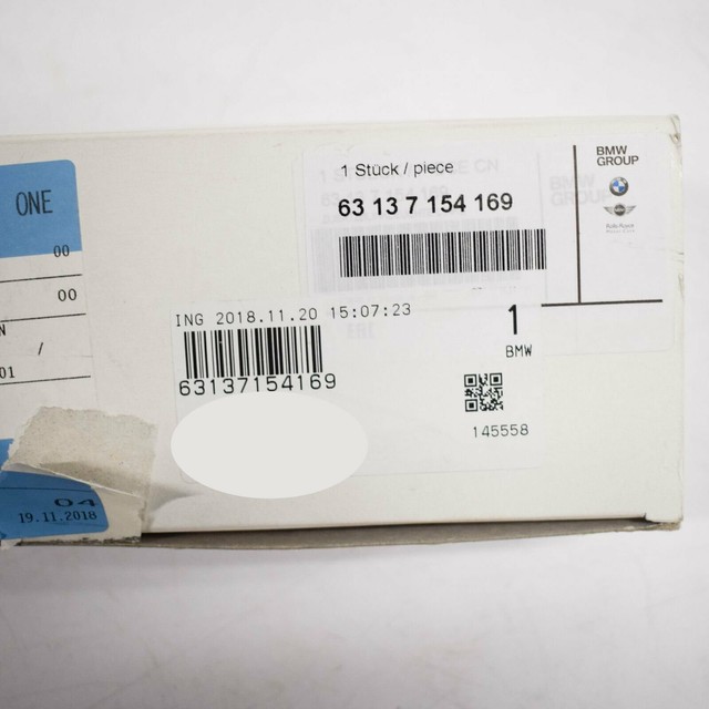 BMW 5 F11 Front Left Wing Turn Indicator Chrome Trim 63137154169 ...