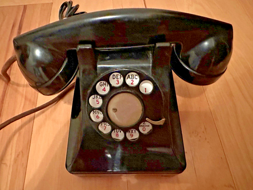 Vintage working Western Electric 302 Rotary Dial Telephone | eBay