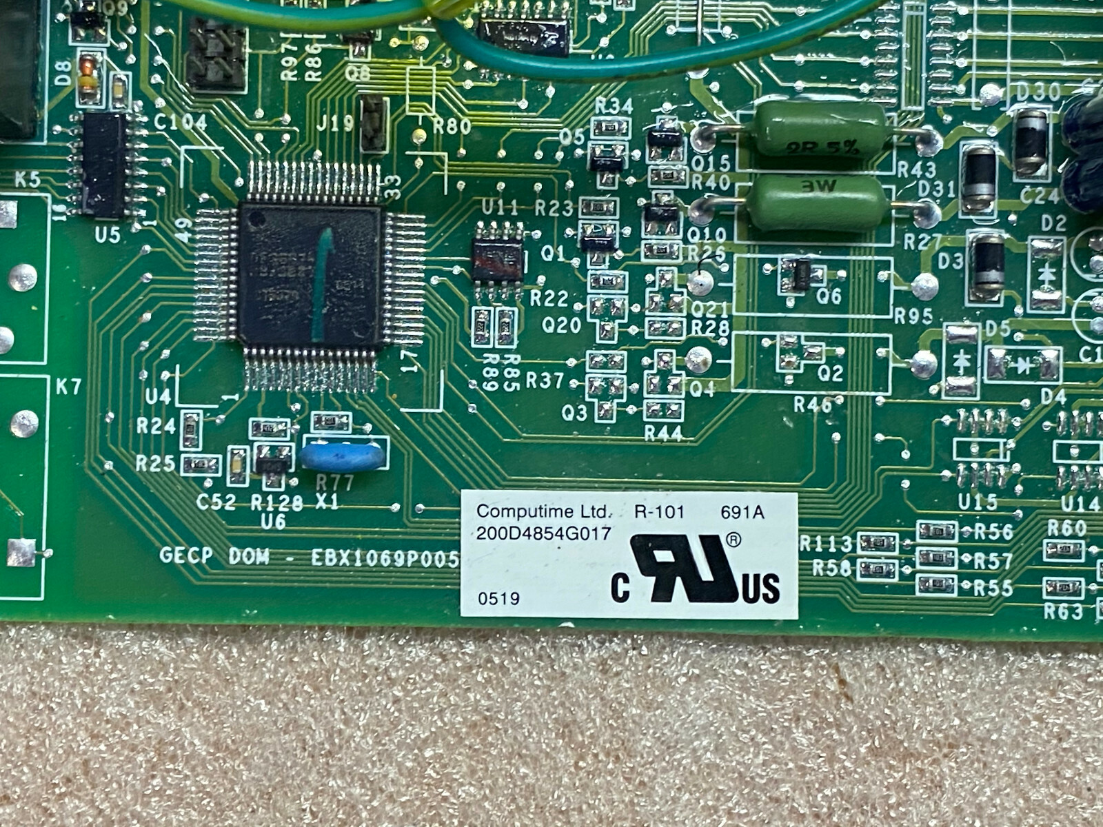 GENUINE OEM GE Refrigerator Electronic Control Board WR55X10432 ...