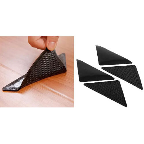 4PK Rug Gripper Reusable/Washable Anti Skid Non Slip Stopper Floor Mat ...