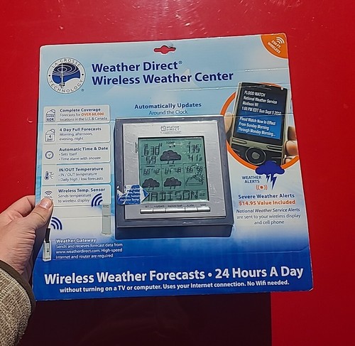La Crosse Technology Wireless Weather Center Weather Direct Weather ...