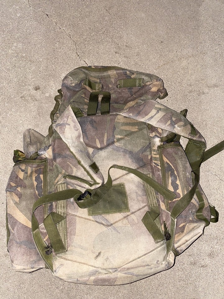 Military Issued British Ruck Sack CW Frame LONG CONV DPM IRR 1998 | eBay