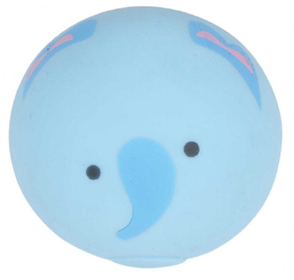 RAVENSDEN ELEPHANT PUFFER BALL10CM - T014E SQUEEZY SQUISH STRESS TOY ...