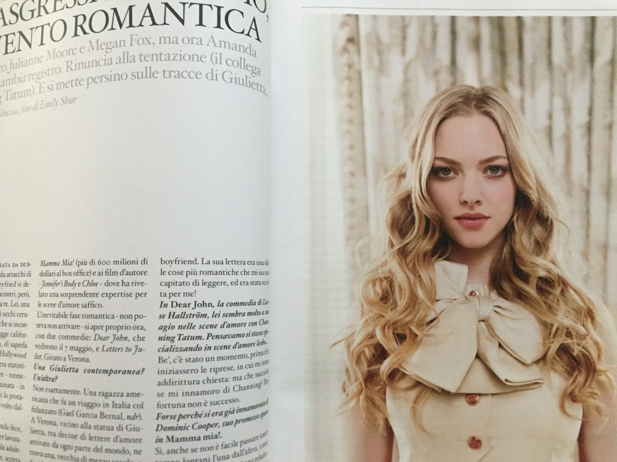 Amanda Seyfried Caro John Capelli