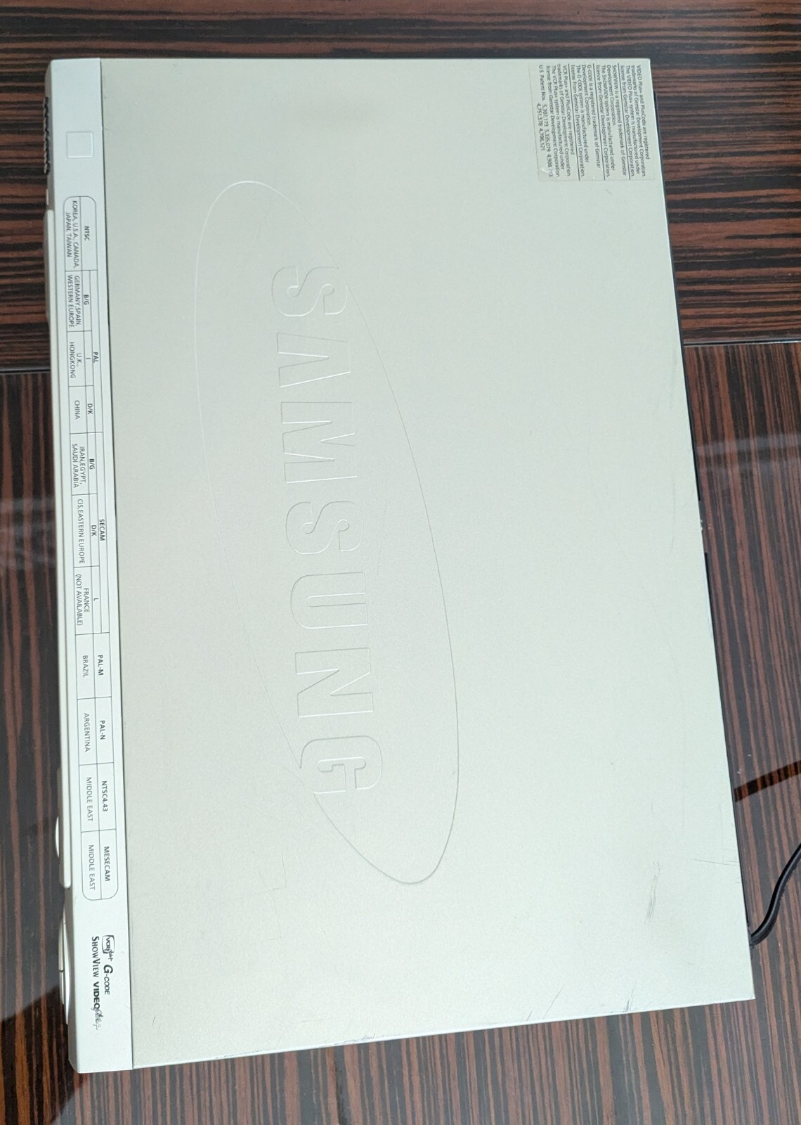 Samsung SV-5000W World Wide Video VHS VCR PAL SECAM NTSC No Remote | eBay