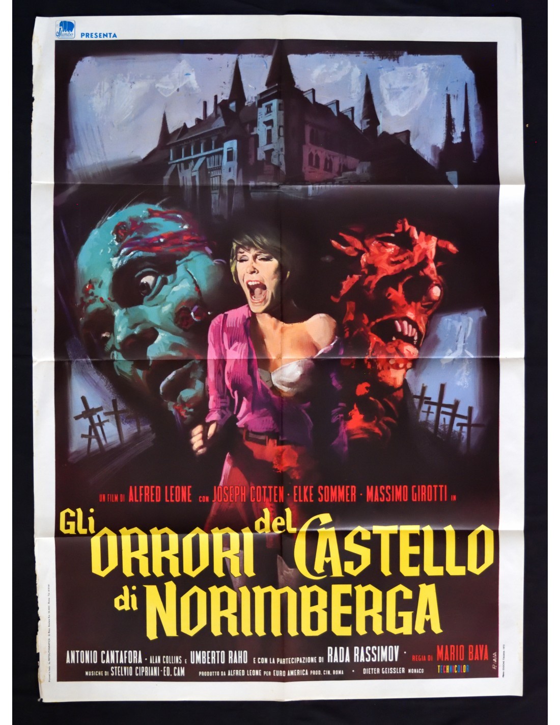 Poster The Horrors Of The Castle Of Nuremberg Mario Bava A416 | eBay