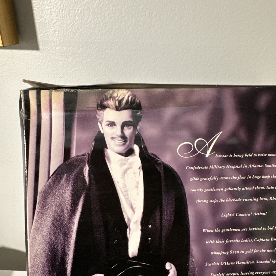 1994 Ken as Rhett Butler in Gone With the Wind Barbie Hollywood Legends ...
