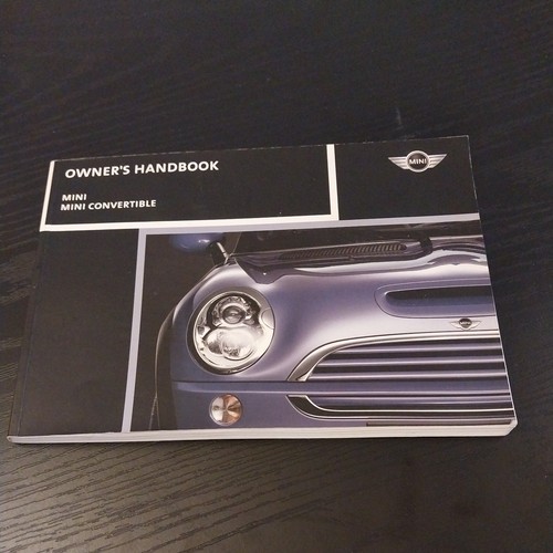 Mini / Convertible Owners Manual Handbook 2004 - 2006 # VGC | eBay