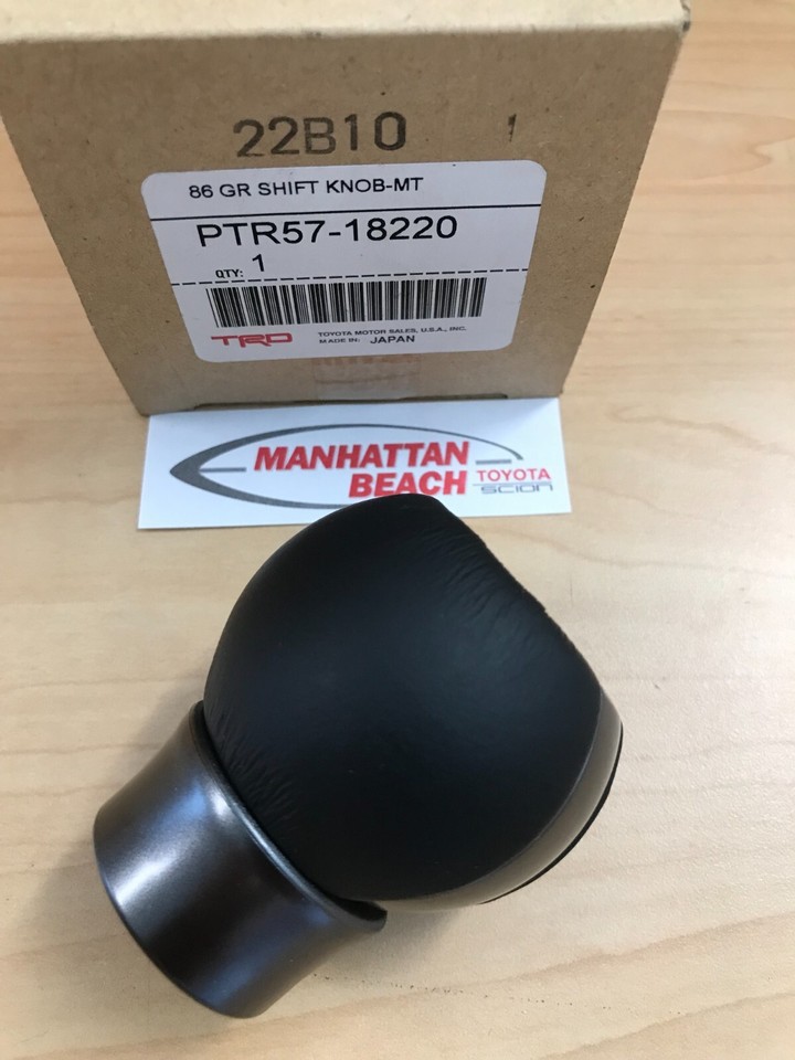 2022-2024 GR 86 MANUAL TRANS SHIFT KNOB PTR57-18220 GENUINE TOYOTA ...