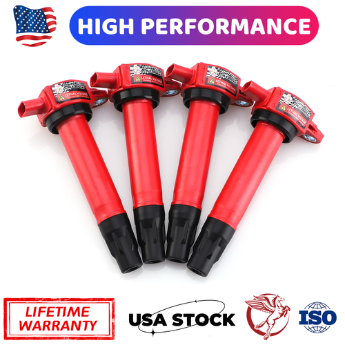 Ignition Coils Set 4 for 2007-17 Jeep Patriot Compass I4 2.0L 2.4L ...