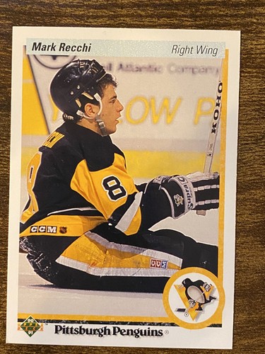 1990-91 Upper Deck Mark Recchi Rookie Card #178 - HOF | eBay
