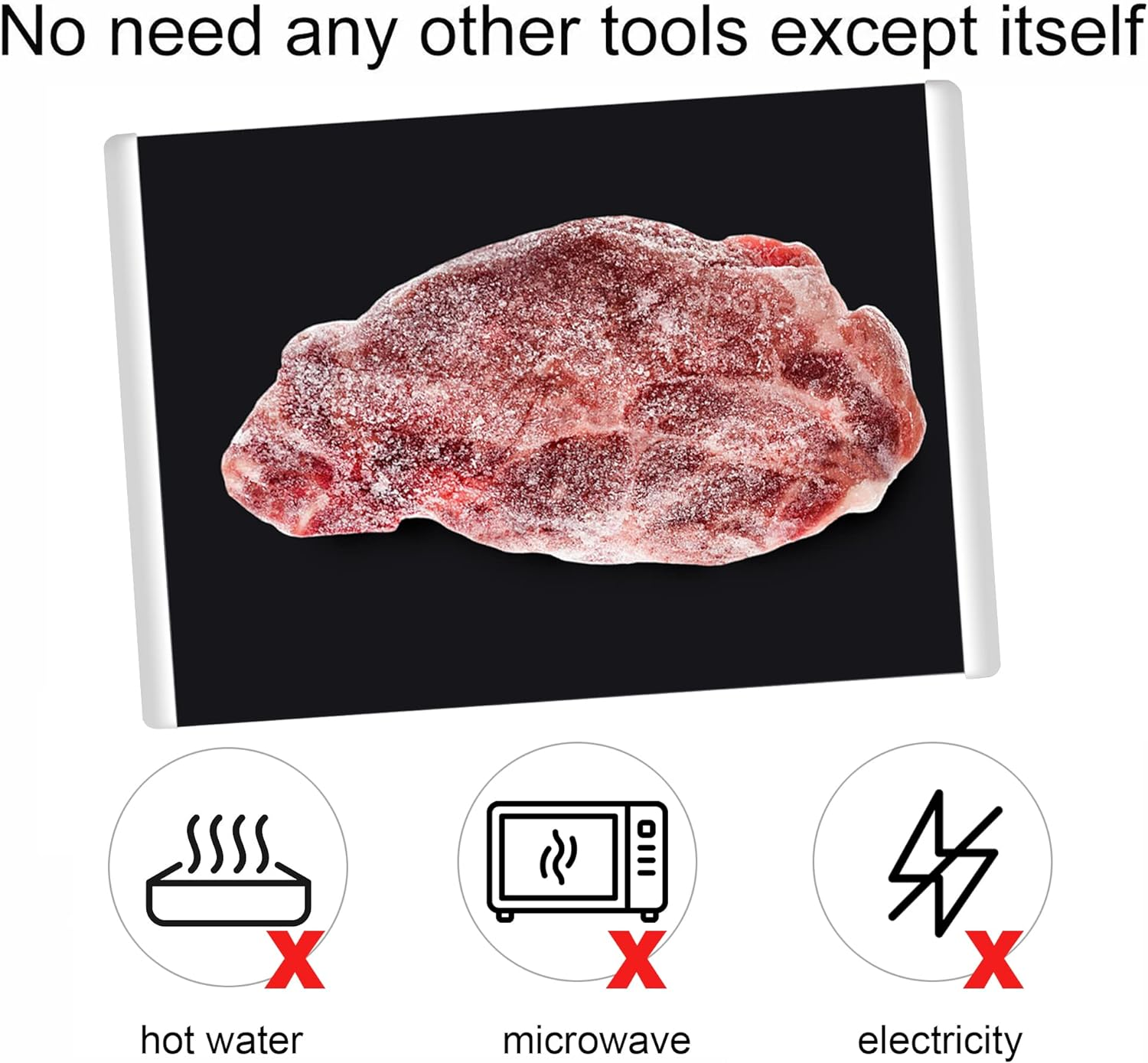 Defrost Tray - Defrost Tray Defrost Frozen Meat - Ultra Fast Defrost ...