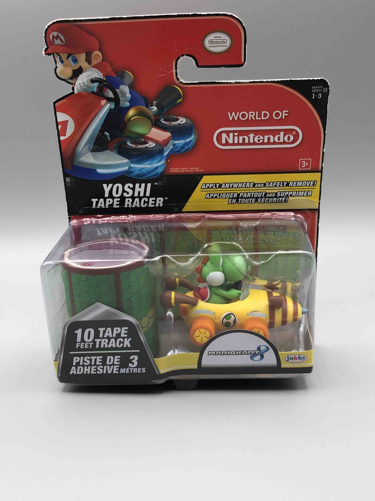 World of Nintendo Mario Yoshi with Alpine Pass Tape Racer Vehicle Tape ...
