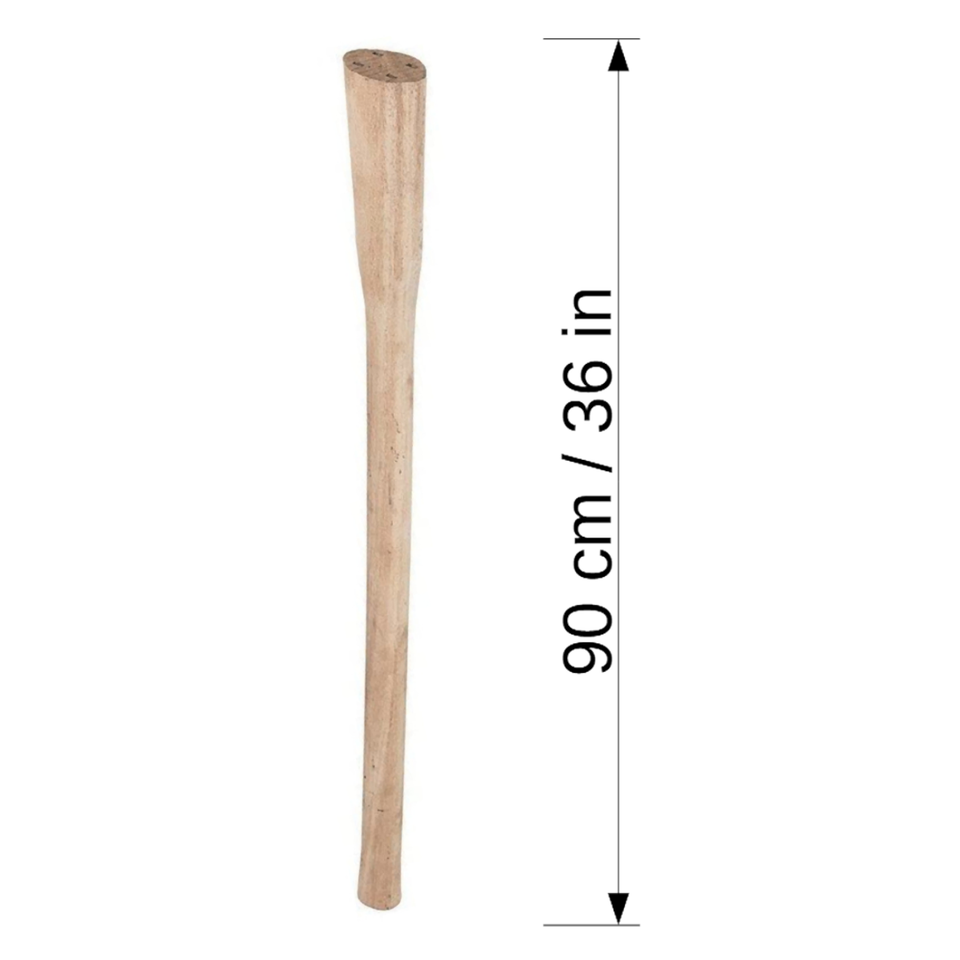 Wooden Pick Axe Handle 90 cm / 36 in Hardwood Replacement Handle Shaft ...