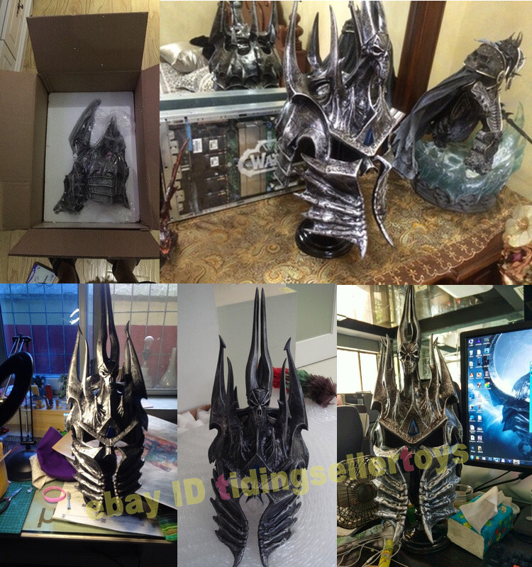 WOW Helm of Domination Lich King Death Knights 1:1 Life Size Helmet ...