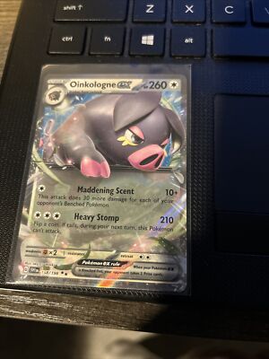 OINKOLOGNE EX 158/198 SCARLET & VIOLET BASE SET POKEMON (DOUBLE RARE ...