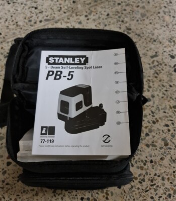 Stanley PB5 Laser Dot Level Red Laser Plumb | eBay Australia