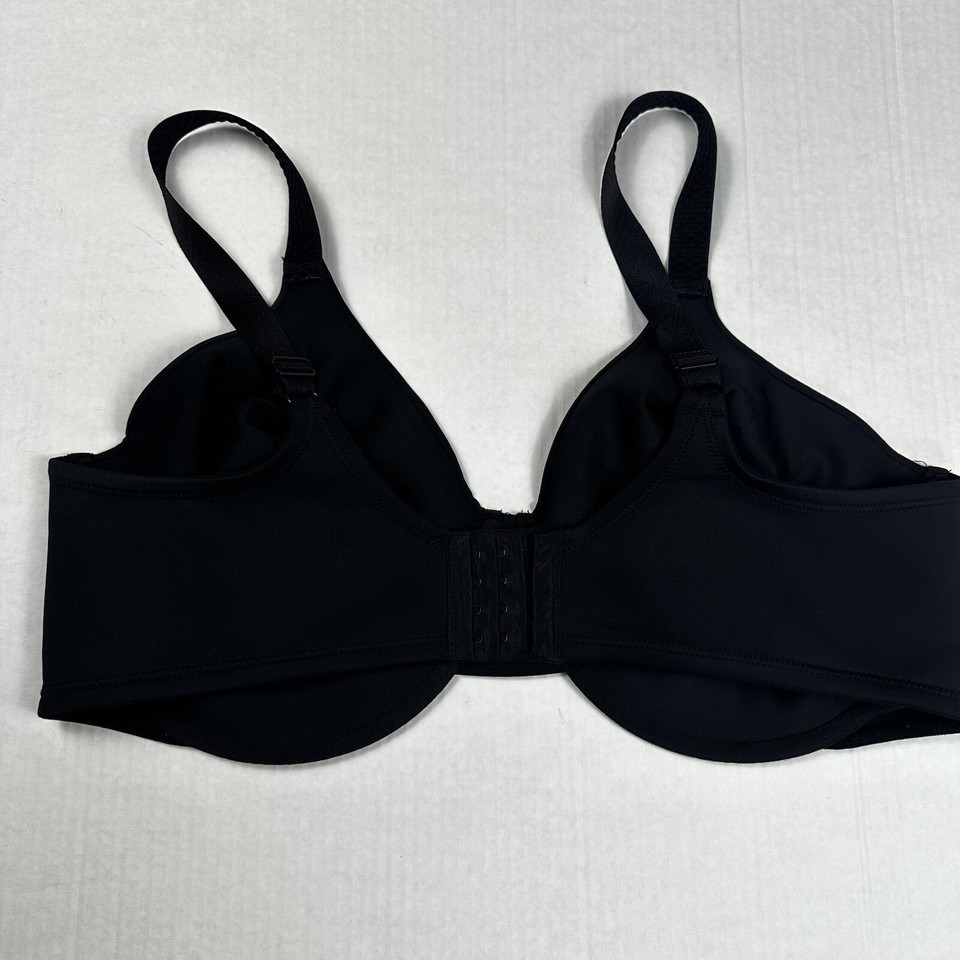 Vanity Fair Bra 44DDD Black Beauty Back Minimizer Underwire | eBay
