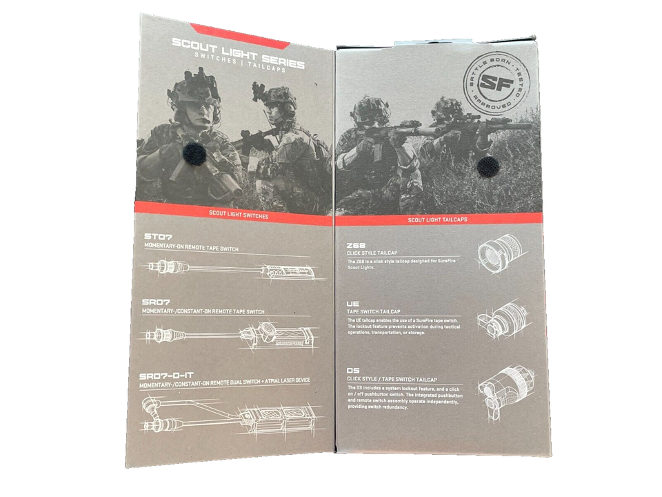 SureFire M640 Scout Light Pro Turbo Dual Fuel w/ Z68 Black | M640DFT-BK ...