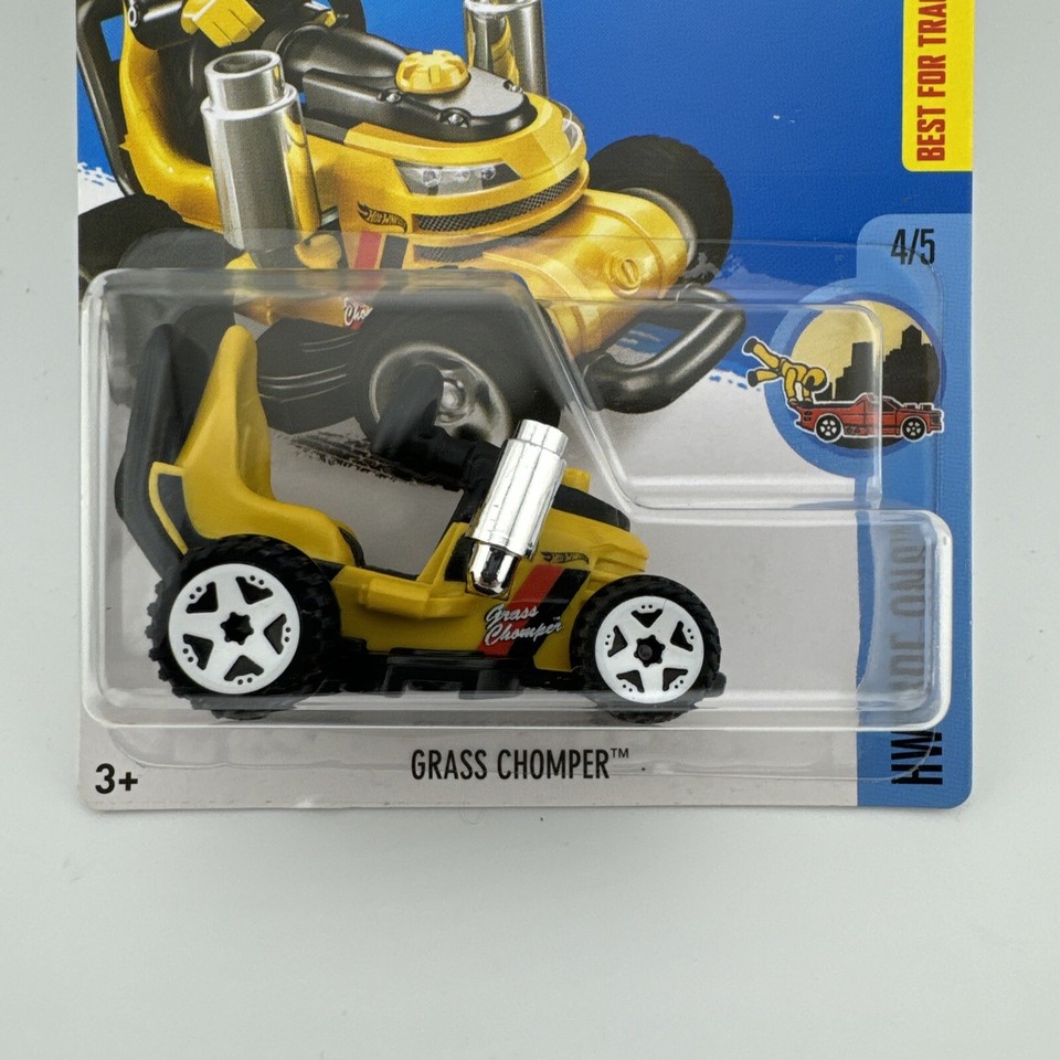 2015 HOT WHEELS NEW FOR 2016 GRASS CHOMPER HW RIDE-ONS 4/5 887961219876 ...