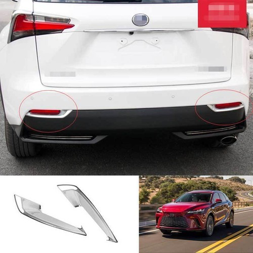 Chrome Rear Fog Light Eyelid Molding Strip For Lexus NX200t 300 300h ...