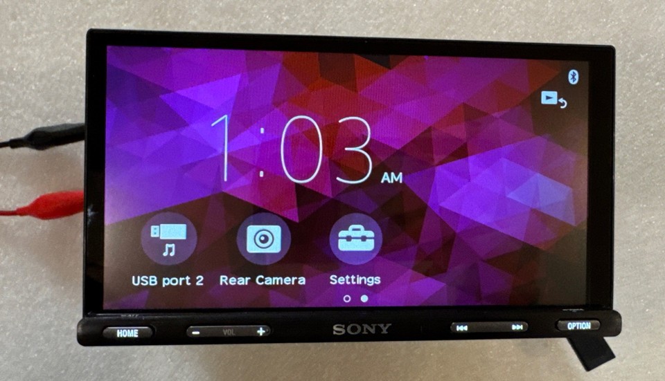SONY XAV-AX5500 Receiver Bluetooth Car Audio Apple Android Play Radio ...