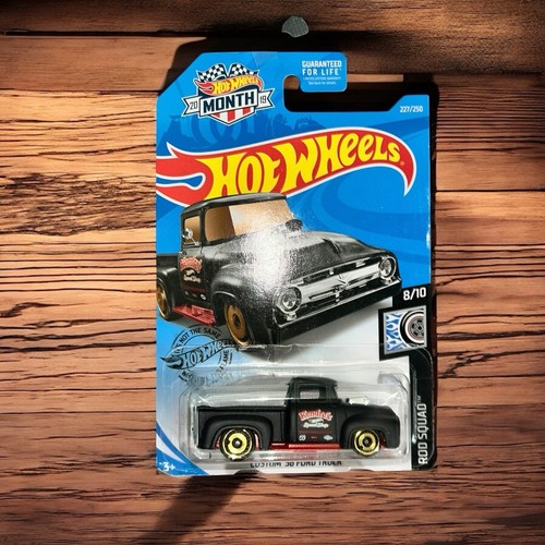 Hot Wheels Rod Squad: Custom '56 Ford Truck - Black (2019) | eBay