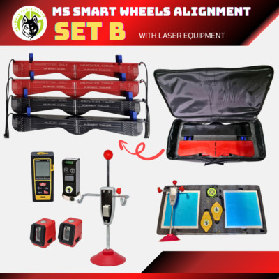 Professional String Wheel Alignment Tool Set B with Laser System | eBay