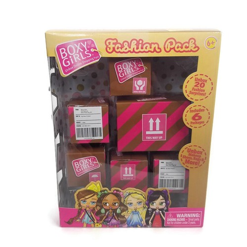 Boxy Girls Fashion Pack Unbox 20 Fashion Surprises Clothes Shoes ...