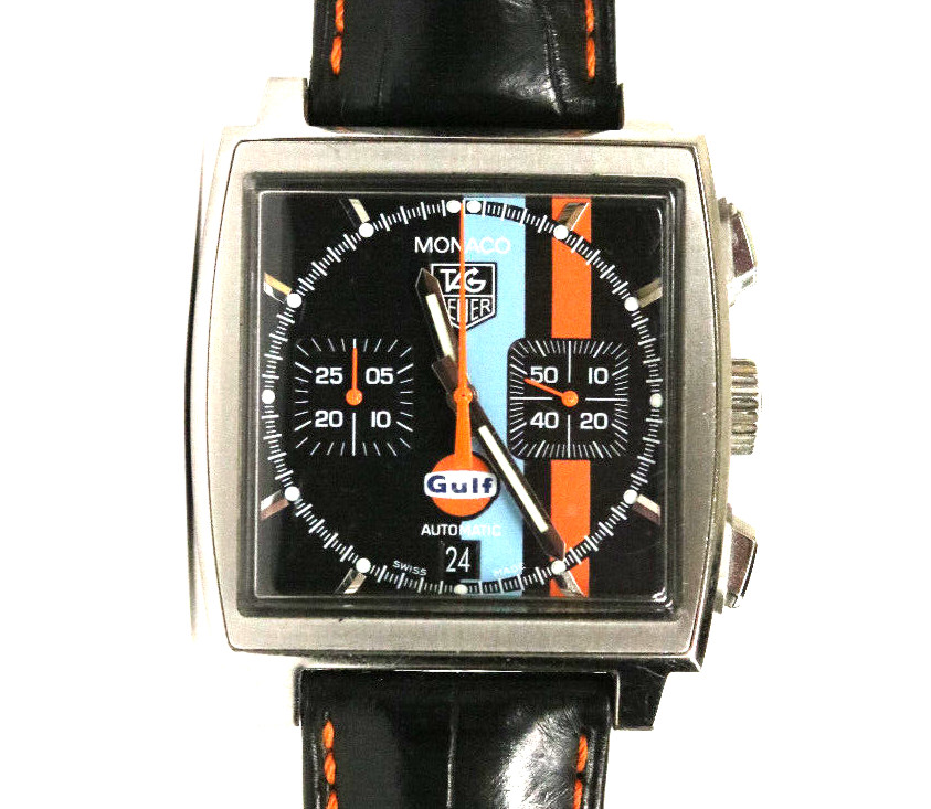 Pre-Owned TAG Heuer Monaco Gulf Original Limited Edit… - Gem