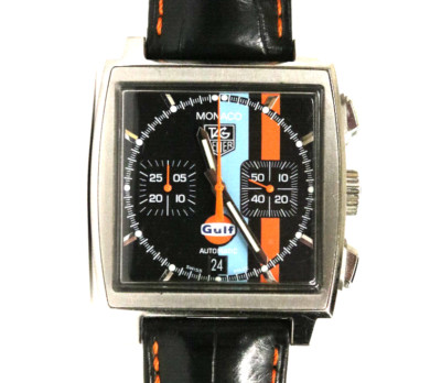 Pre-Owned TAG Heuer Monaco Gulf Original Limited Edition CW211A Box ...