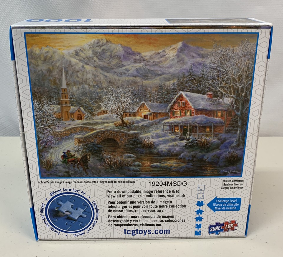 Winter Wonderland 1000 Piece Puzzle Sure Lox 686141029614 | eBay