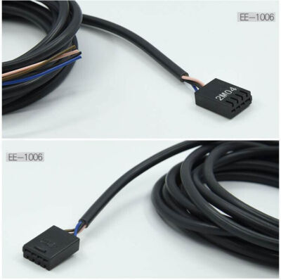 1X Omron EE-1001 EE-1006 EE-1010 EE-1010-R 1M 2M 3M 5M Sensor Connector ...