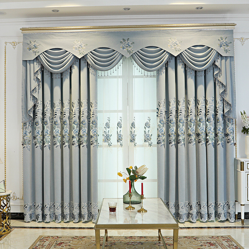 Grey Valance Curtains