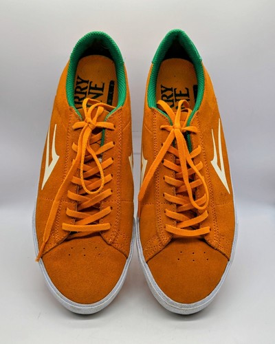 Lakai Newport SMU Orange Suede Larry June 1st Release Sz 8.5 Preowned ...