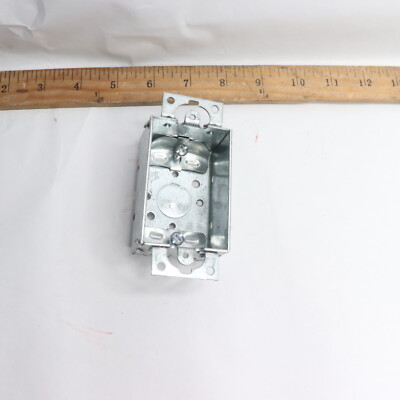 Non-Gangable Switch Box Steel Series TP100 3" x 2" x 1-1/2" | eBay