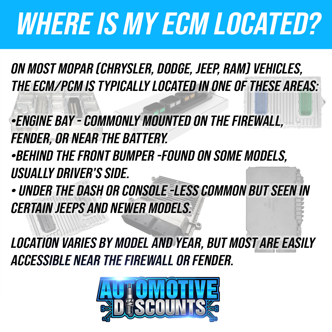 2015 Dodge Grand Caravan 3.6L Engine Computer Ecu Ecm Pcm PLUG&PLAY ...