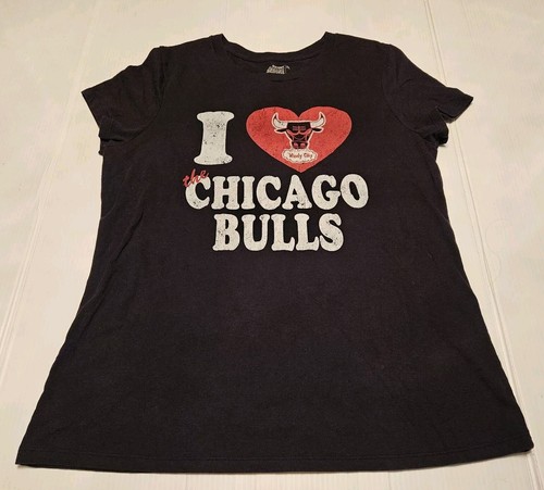 NWOT Women's XL Black Old Navy Chicago Bulls Windy City Short Sleeve T ...