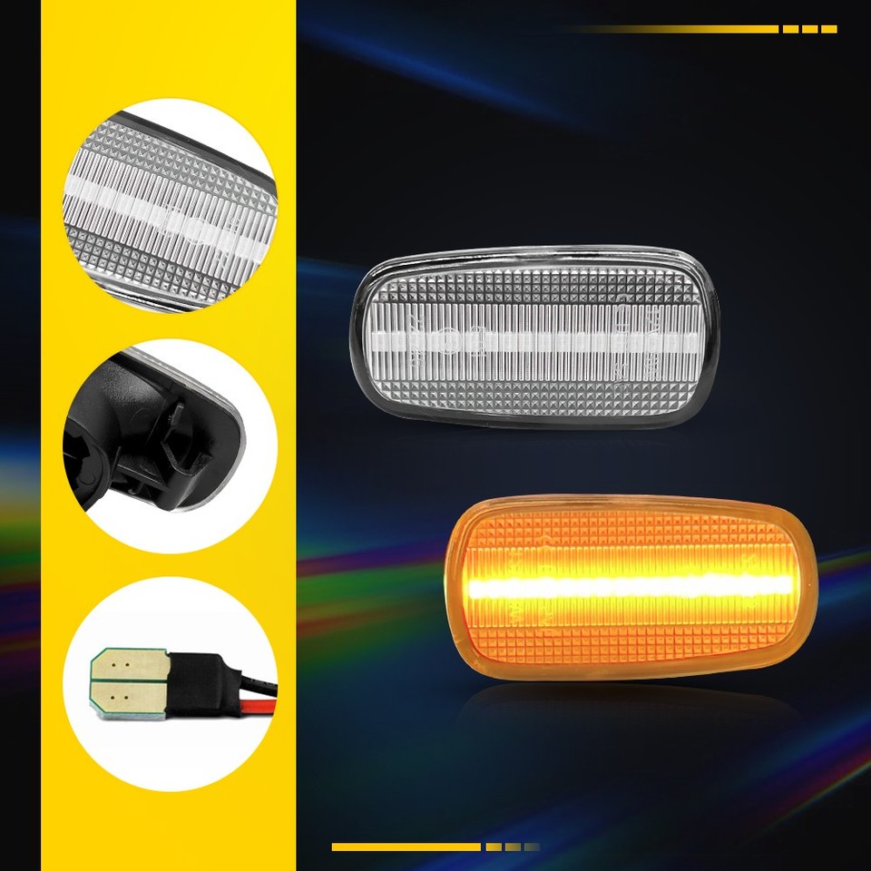 LED Side Indicator Marker Signal Light For Lexus IS300 2001-2005 ...